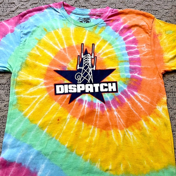 Bravado | Shirts | 6 Dispatch Band Tie Dye Radio Tower Logo Blue Star ...